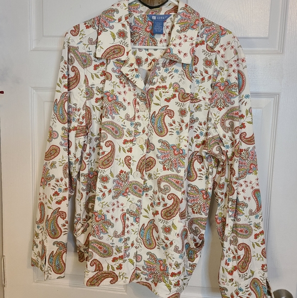 Koret | Tops | Koret Womens Blouse Size Missy Extra Large | Poshmark